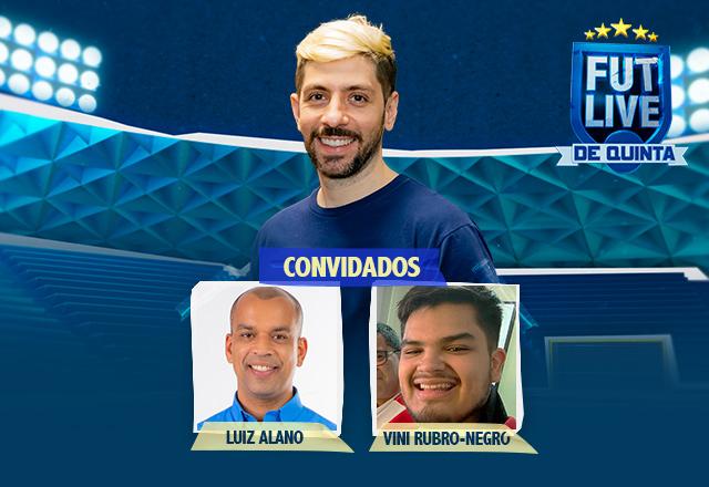 Futlive de Quinta com Rudy Landucci recebe Luiz Alano e Vini Rubro ...